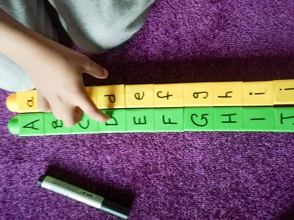 Alphabet Matching Game (For Learning Reading)