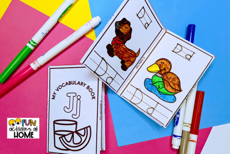 Mini Alphabet Book: Step by Step Folding Instructions (+ Pics)