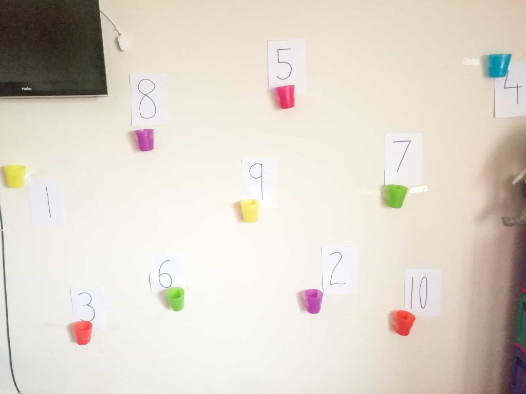 Number Practice Movement Activity For Kids At Home