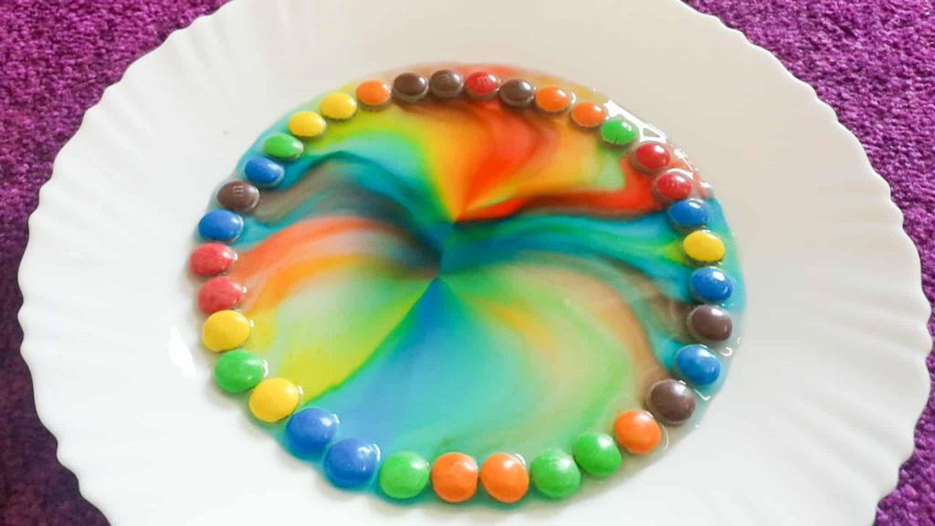 M&M Science Experiment For Kids To Try (Need Only 3 Items!)